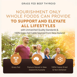 Grass Fed Beef Thyroid - Ancestral Supplements